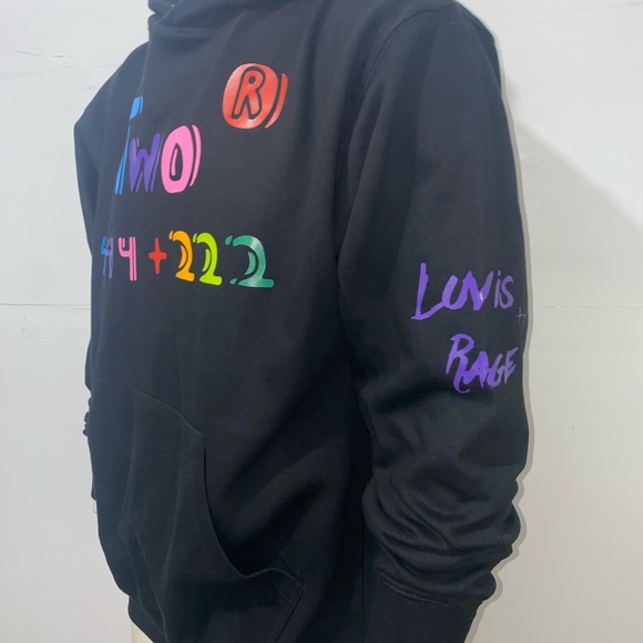 Sweaters | Lil Uzi Vert 444222 Luv Is Rage Pullover Hoodie Rare ...